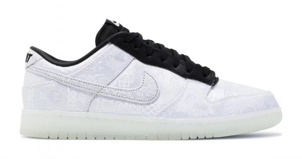 Nike Dunk Low CLOT Fragment White